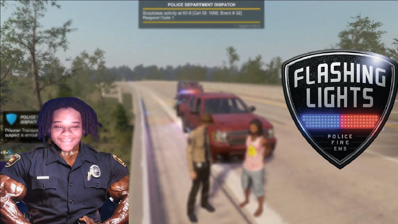 COP SHOOTS BLACK MAN - Flashing Lights #1 - YouTube