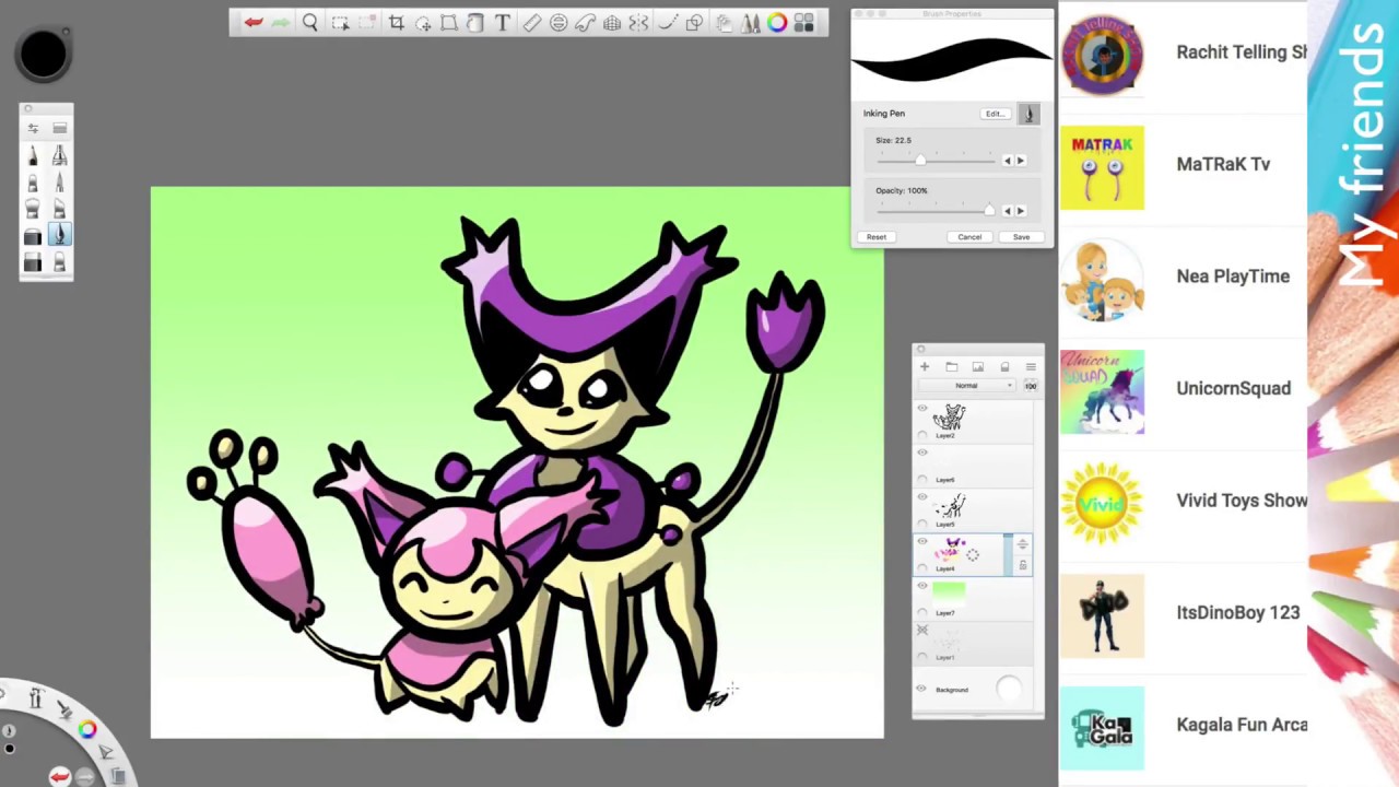 How to draw No. 300 Skitty, No. 301 Delcatty Pokemon KIDif turns Kids ...