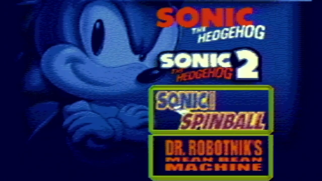 Radica Super Sonic Gold Plug & Play (2004) - Sonic Spinball & Dr ...