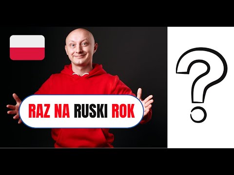 🇵🇱 Что значит RAZ NA RUSKI ROK? Польский язык с носителем - YouTube