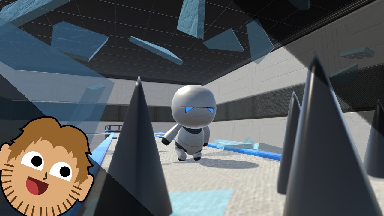 HARDCORE PARKOUR!! | Free indie games : BOT RACE & BRIGHT demo - YouTube