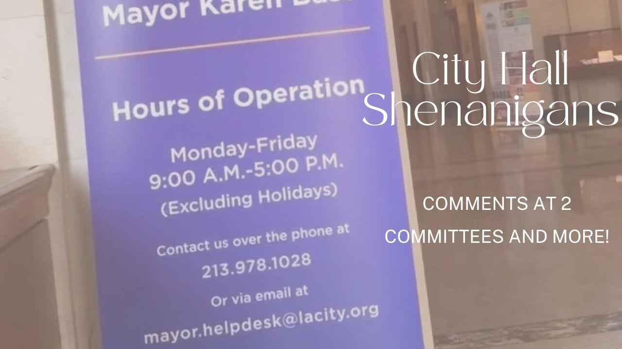 City Hall Shenanigans - YouTube