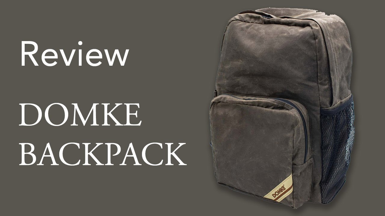 รีวิวกระเป๋าเป้กล้อง DOMKE BACKPACK - YouTube