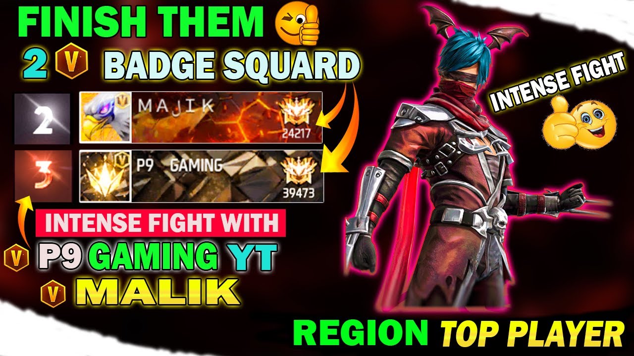 REVENGE FROM REGION TOP 1 PLAYER MALIK REGENT P9 GAMING YT INTENSE ...