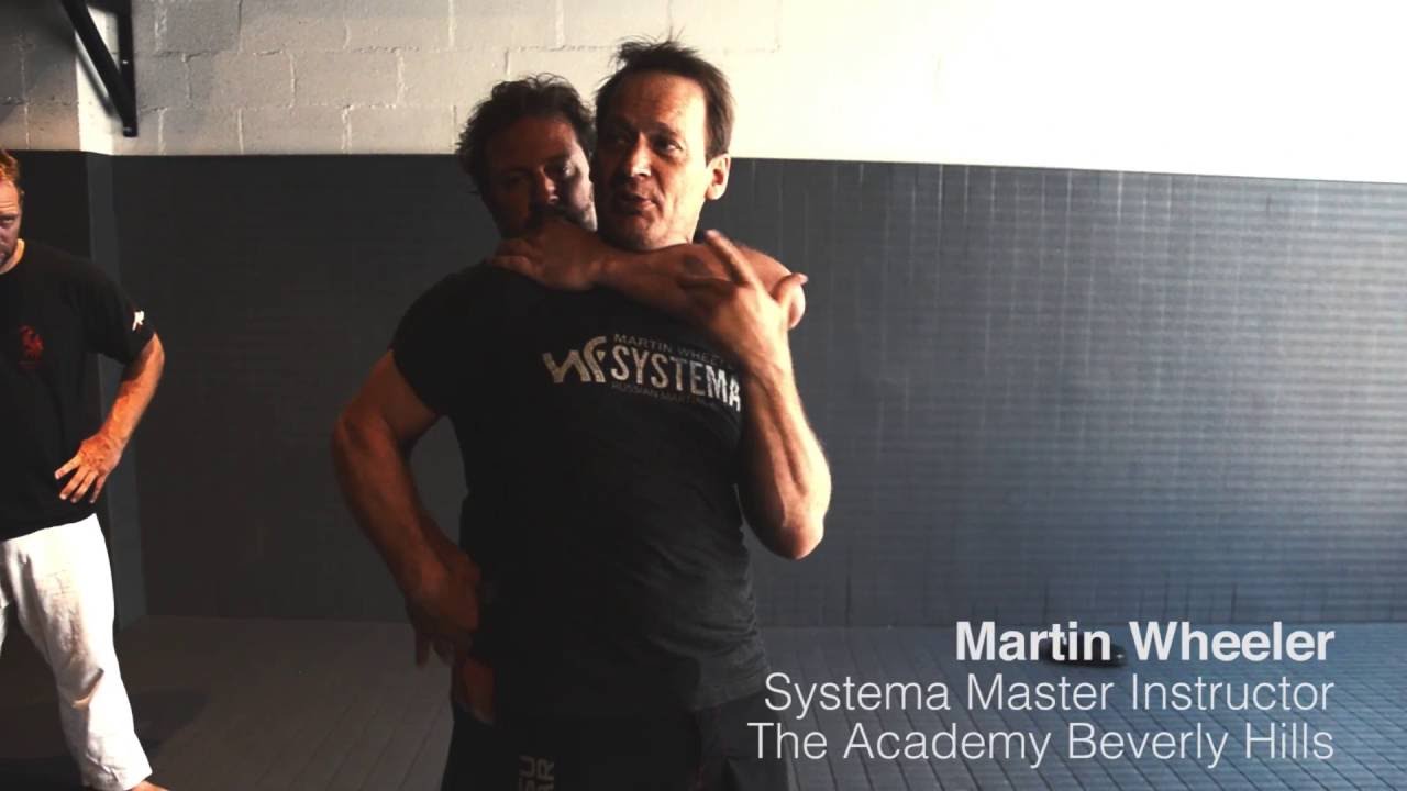 Martin Wheeler Systema - knife in the back defense concepts. - YouTube