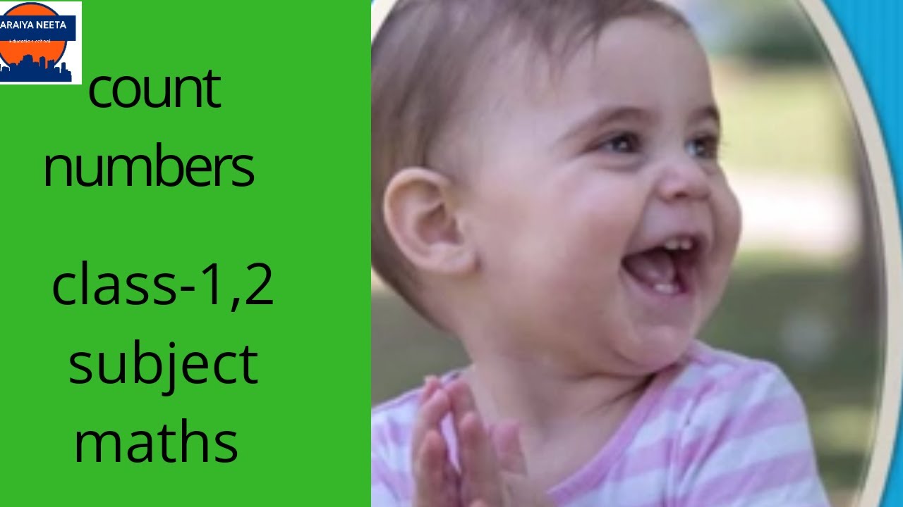 Count numbers class-1,2 English Medium - YouTube
