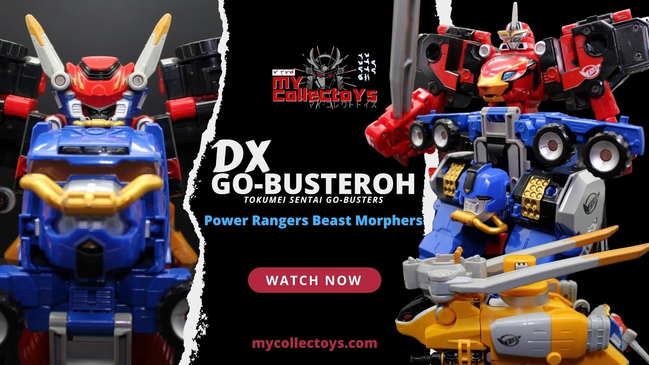 DX Go-Buster Oh(ゴーバスターオー)/Beast-X Megazord - YouTube
