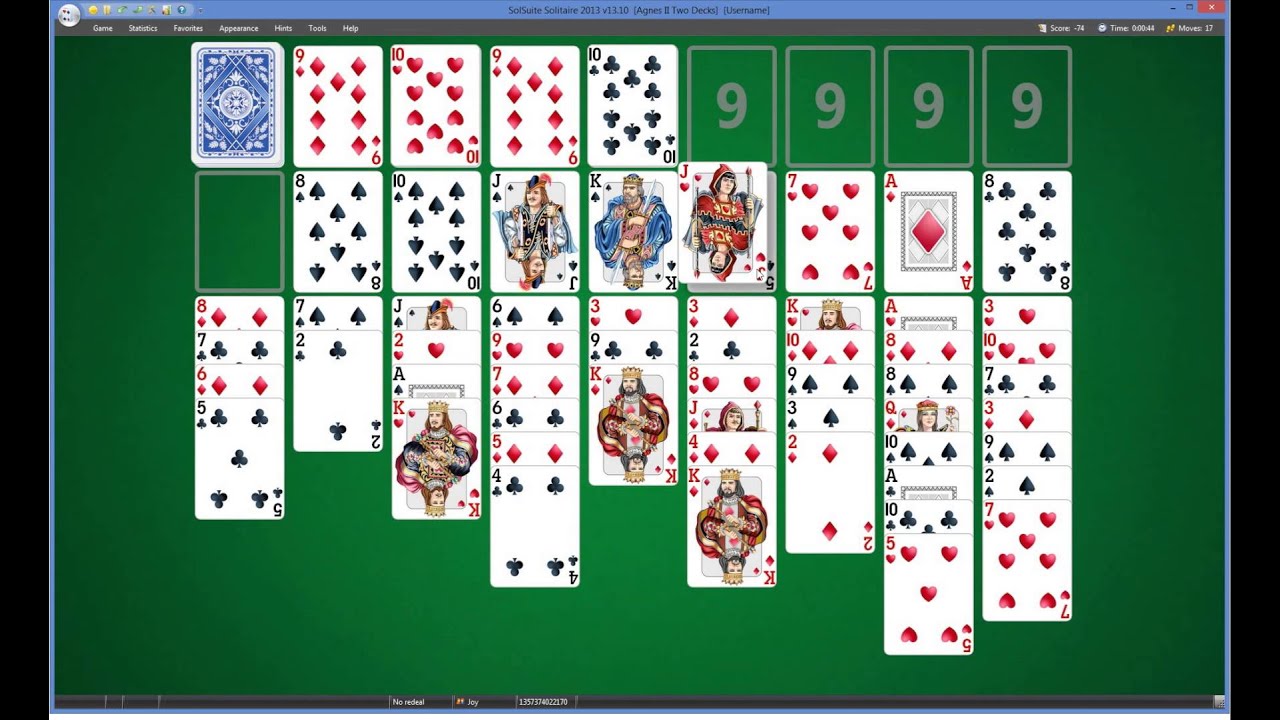 SolSuite Solitaire Version 13.10 with two new original Solitaire Card ...