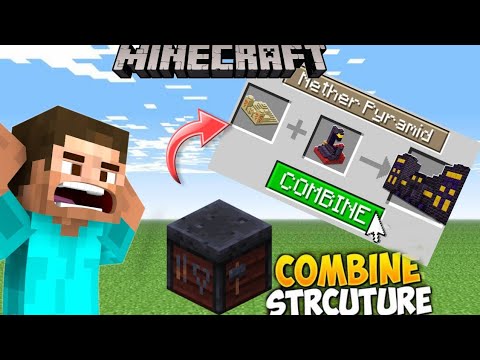 Combine Structures in Minecraft - YouTube