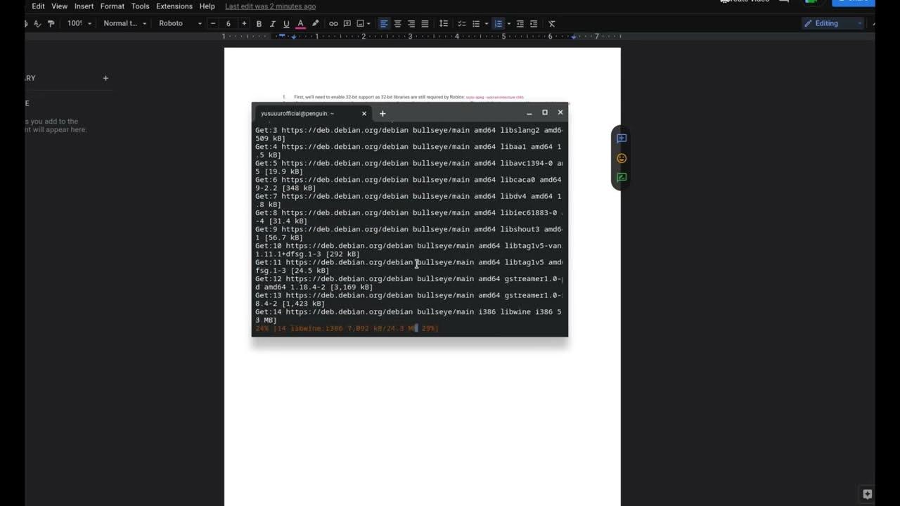 How to install grapejuice on a chromebook (fixed) - YouTube
