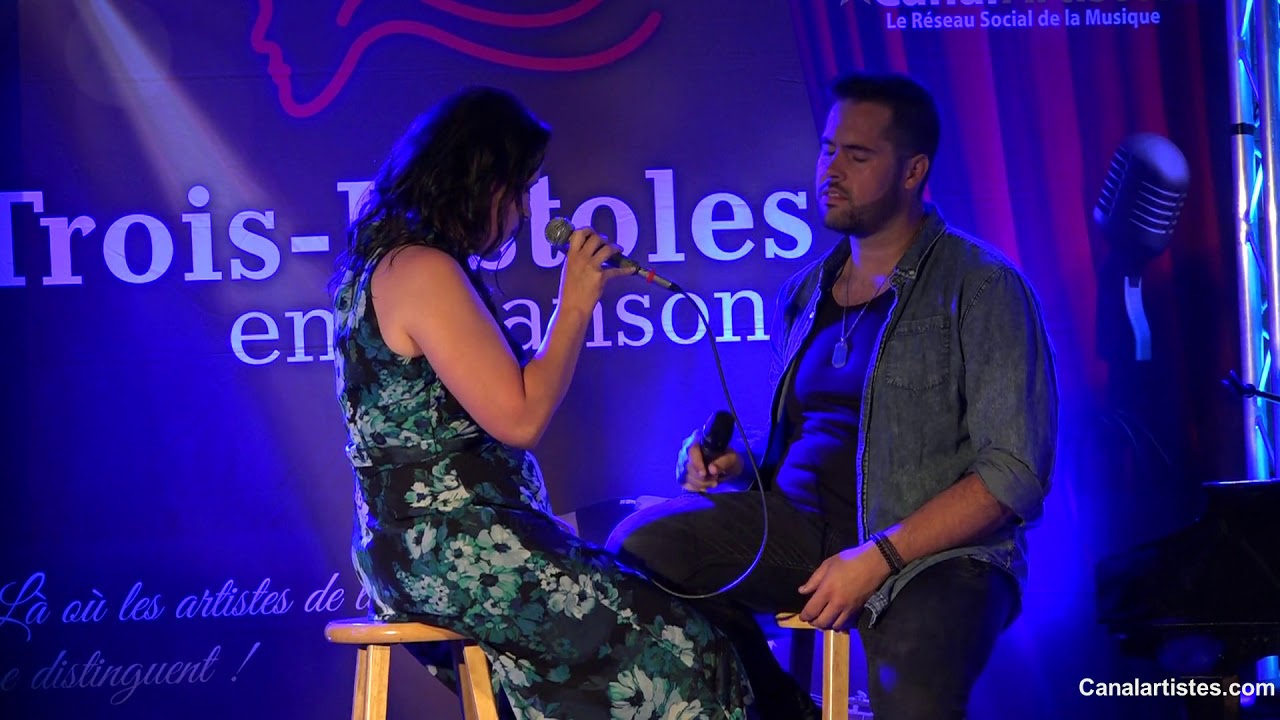 Christine Landry Christopher Therrien With or without you Cover - YouTube