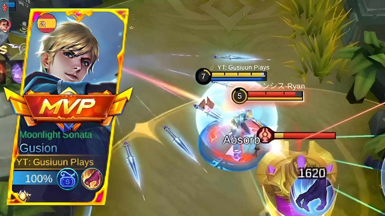 MOON LIGHT SONATA IS BACK INSANE COMBO TOP GLOBAL GUSION FAST HAND ...