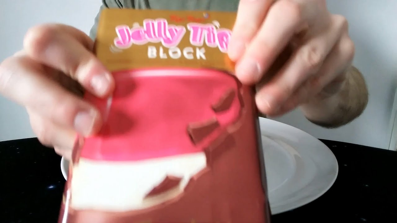 Whittaker's Jelly Tip Block Chocolate Bar Review - YouTube
