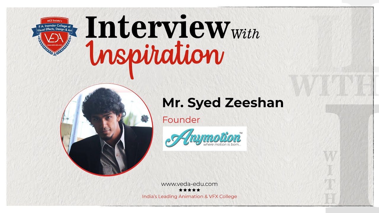 Interview | with Mr. Syed Zeeshan| Founder-Anymotion Studios - YouTube