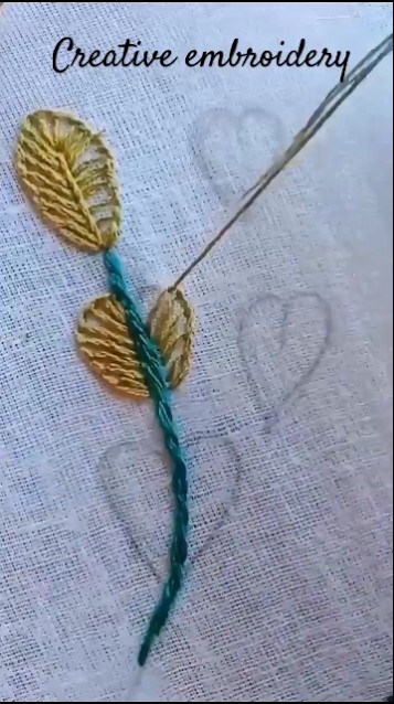 Creative embroidery # hand embroidery # stylist embroidery # needle ...