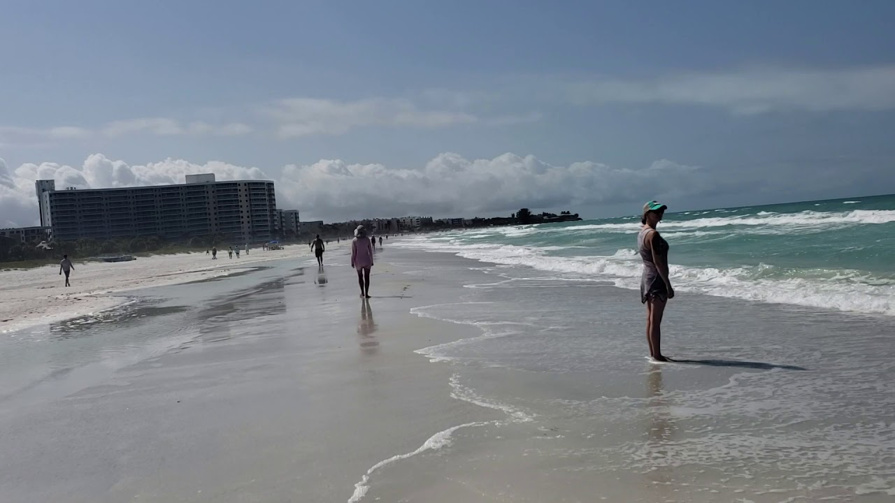 Siesta Key Beach,Florida.Walking on beach. - YouTube