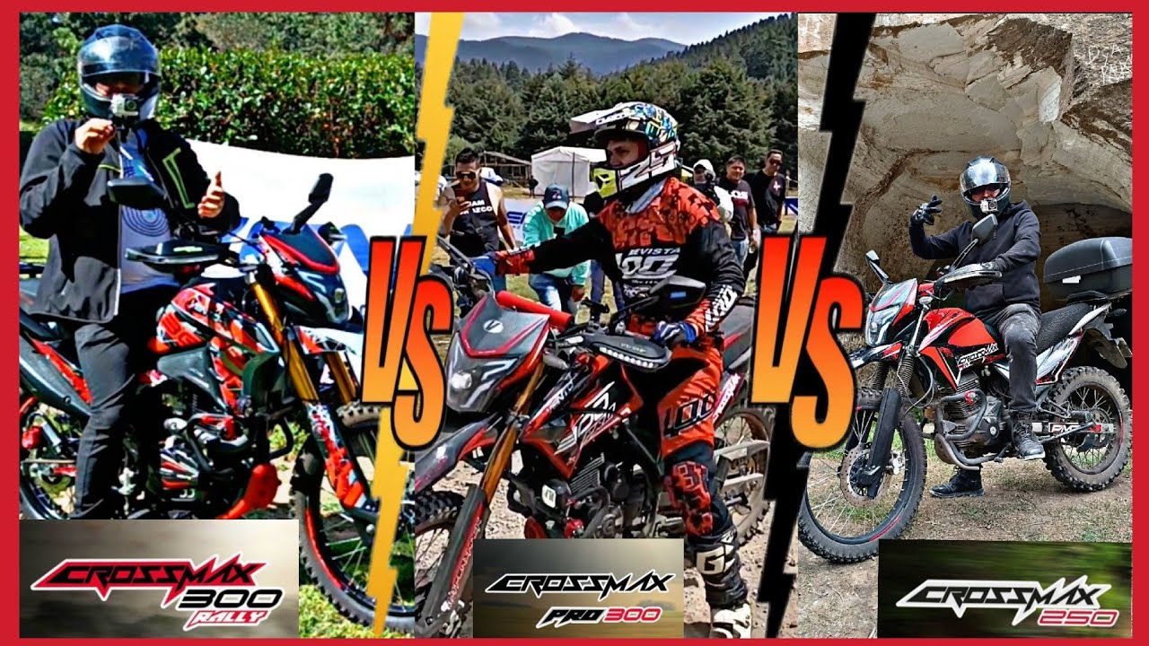 Vento Crossmax 300 Rally 🆚 Vento Crossmax 300 PRO 🆚 Vento Crossmax 250 ...