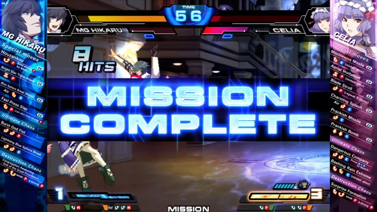 Chaos Code: NSoC - Challenge Mode - Mission 18 - Defeat (recovering ...