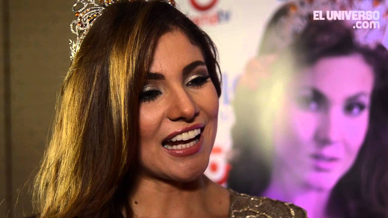 Constanza Báez, Miss Ecuador 2013, habla sobre su reinado - YouTube