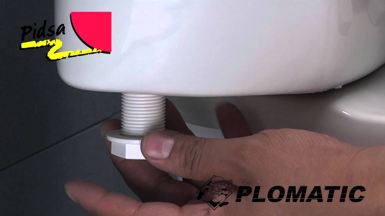 Cómo instalar la Válvula Plástica para W.C. - YouTube