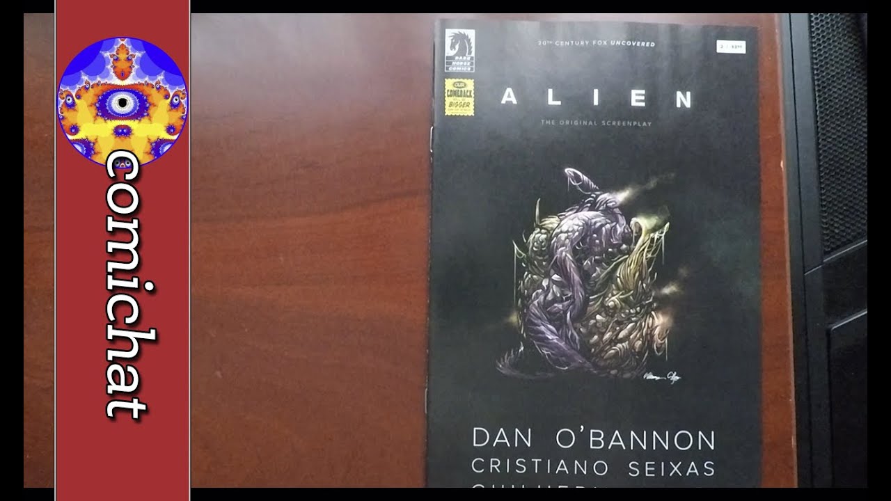 Alien: The Original Screenplay #2 - Comichat with Elizibar - YouTube
