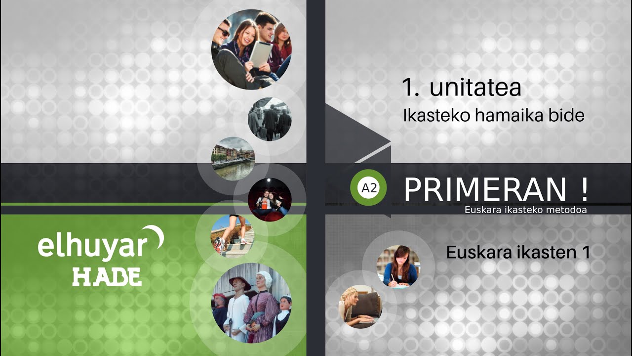 Primeran! A2 Euskara ikasten 1 - YouTube