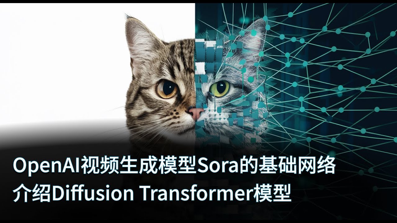 作为OpenAI视频生成模型Sora的基础网络 — 介绍Diffusion Transformer模型 - YouTube
