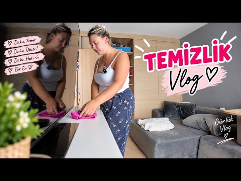 Temizlik Vlog 🧼 eltim gelmeden hızlı bir günlük temizlik 🧹 🙆🏼‍♀️