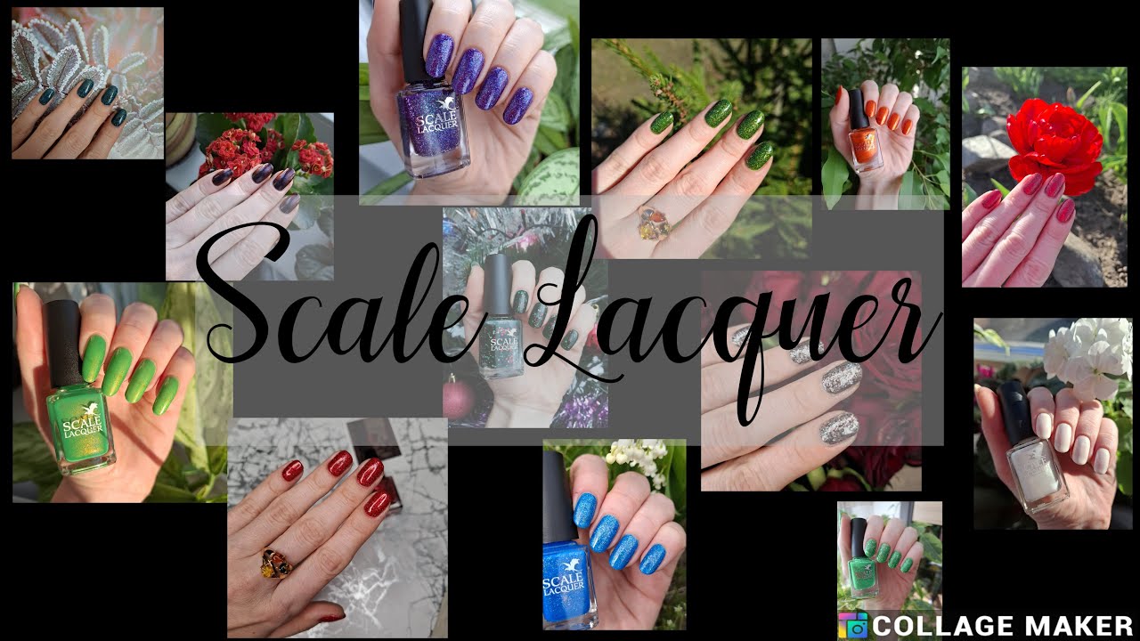 Scale Lacquer. Часть 2/ Коллекция лаков для ногтей - YouTube