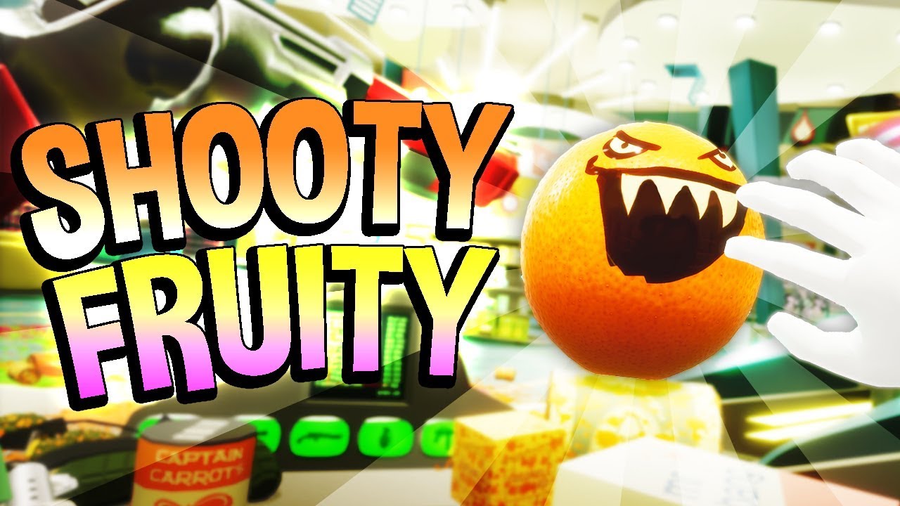 THESE FRUITS ARE EVIL! Defending against Fruit - Shooty Fruity VR ...
