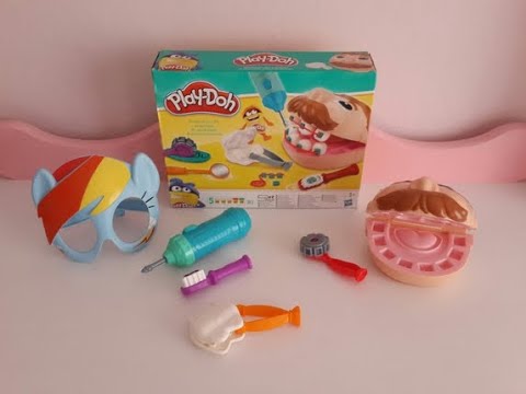 PLAY DOH DİŞÇİ SETİ GÖKKUŞAĞI DİŞLER / EĞLENCELİ ÇOCUK VİDEOSU