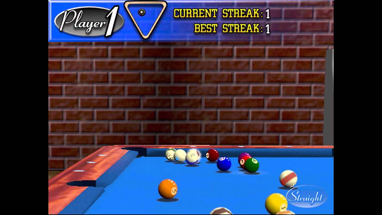Virtual Pool [MAME] [shortplay] - YouTube