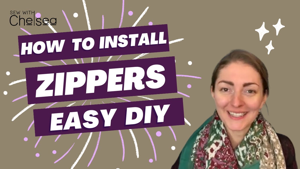 How to install a zipper - YouTube
