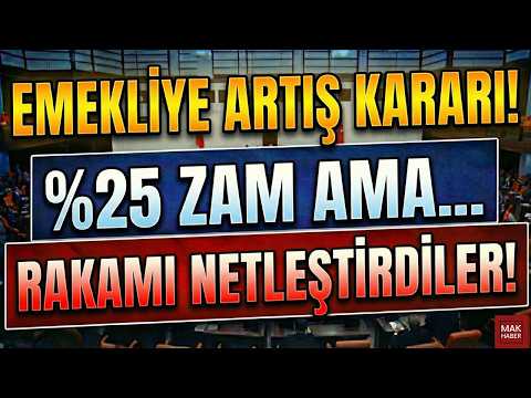 %25! EMEKLİYE ARTIŞ KARARINI VERMİŞLER AMA... SON SEÇİM ANKETLERİNNDE BİR GARİPLİK VAR