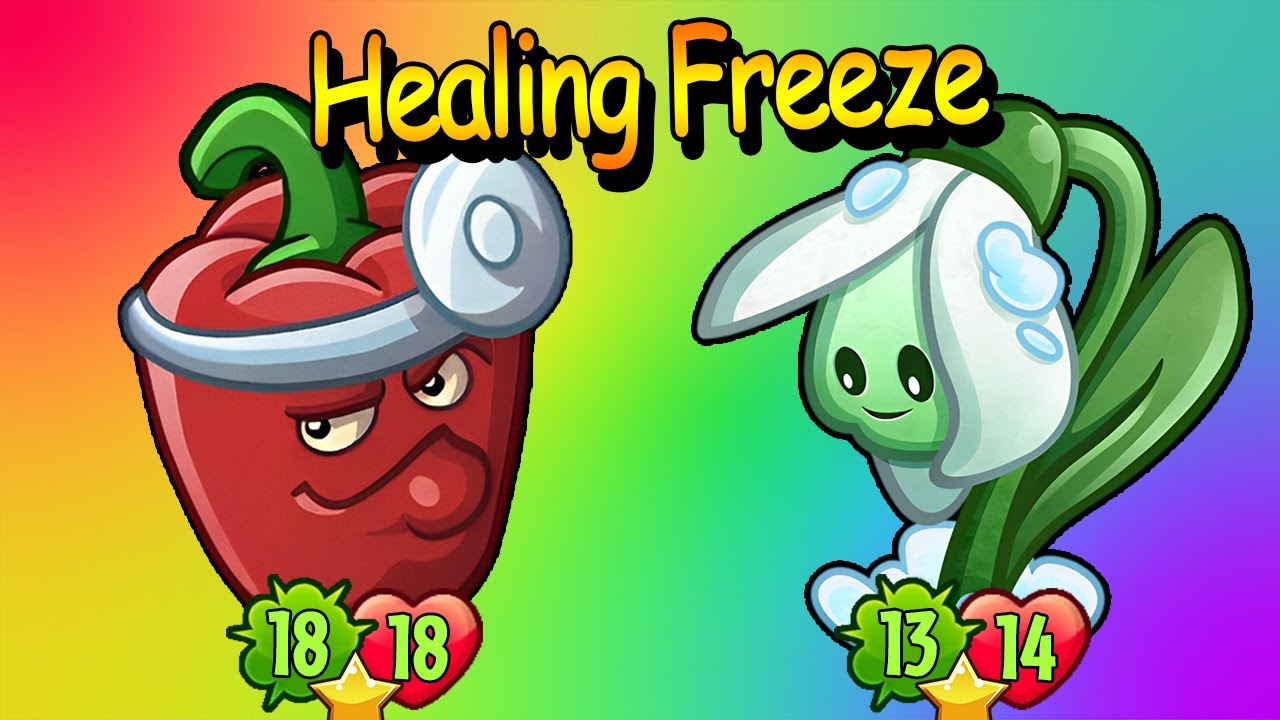 Heal FREEZE Rose! PvZ Heroes - YouTube