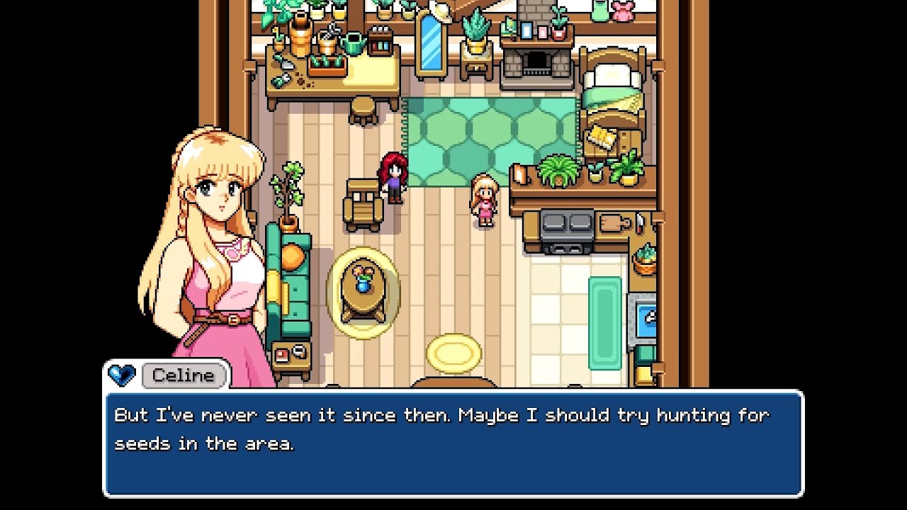 Fields of Mistria - Hunting for rare seed with Celine - YouTube