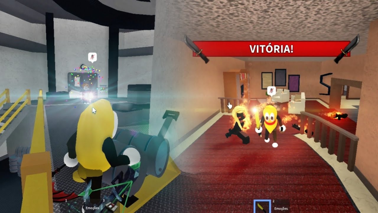 MM2 SKIN DE BANANA GAMEPLAY - YouTube