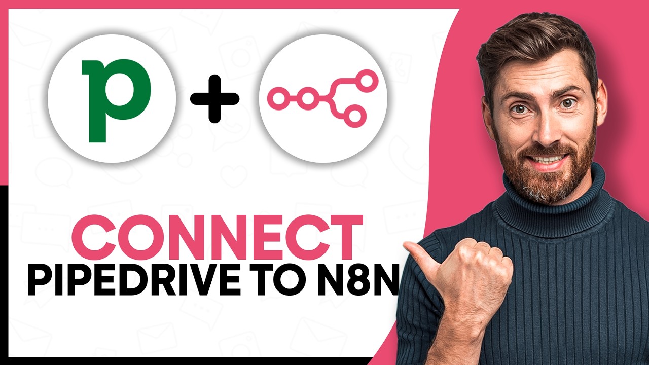 How to Connect Pipedrive to n8n - Step by Step - YouTube
