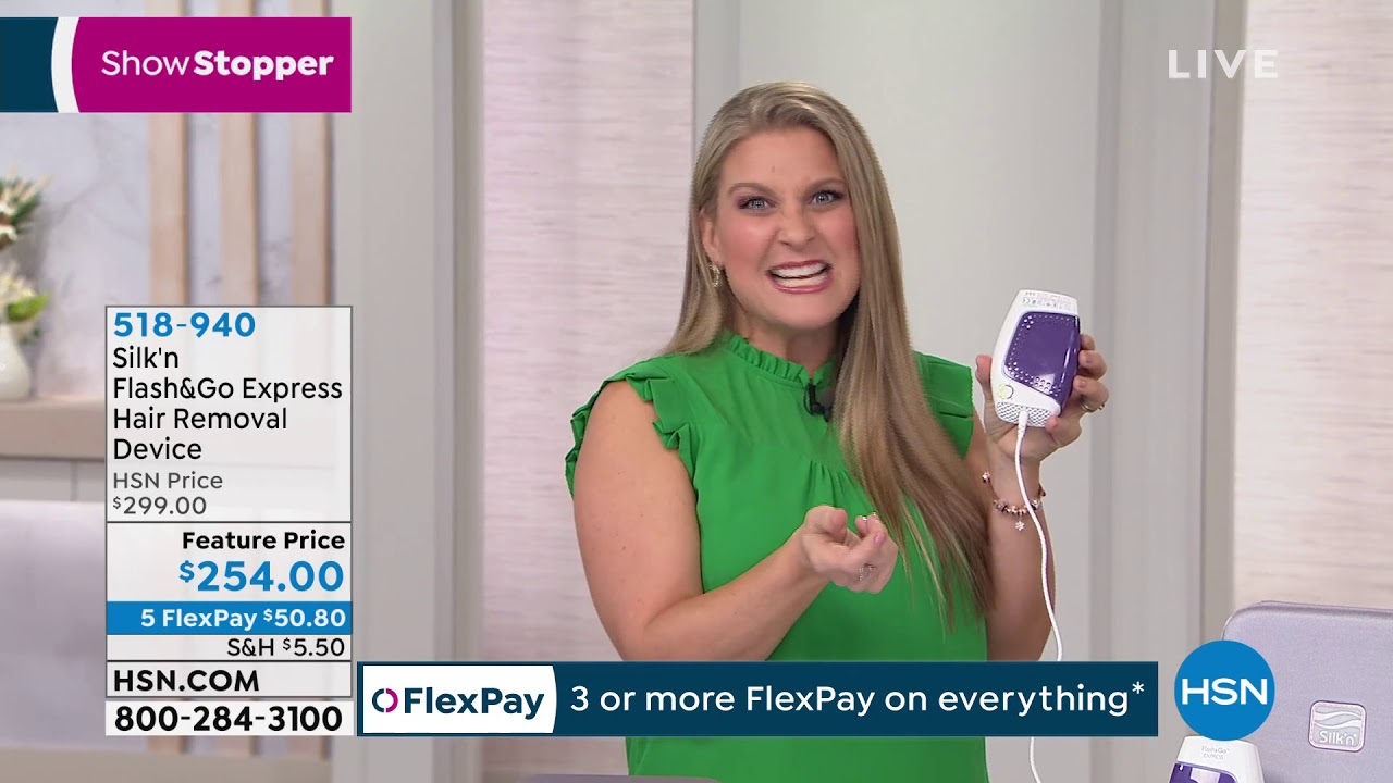 Silk'n Flash Go Express Hair Removal Device - YouTube