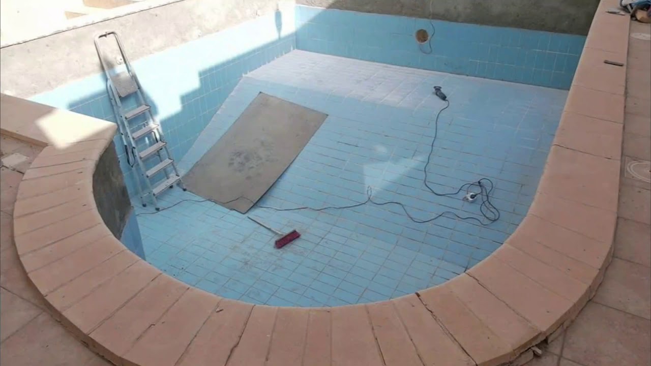 Beautiful heart swimming pool - YouTube