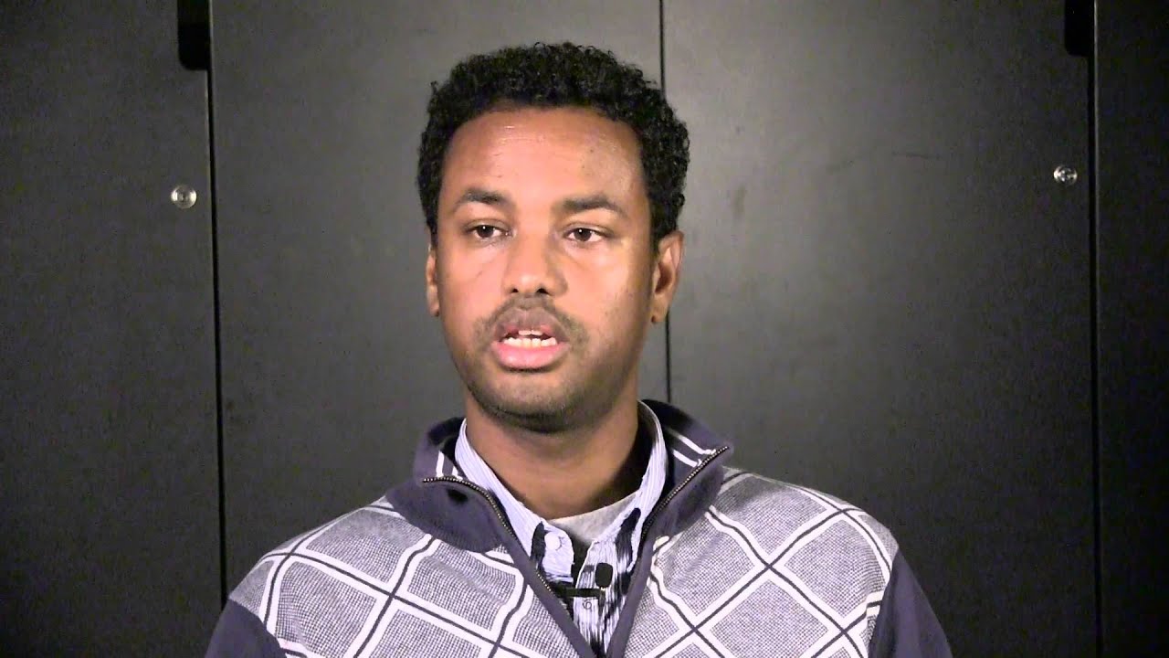 Abdi Aden talks for Refugee Week - YouTube