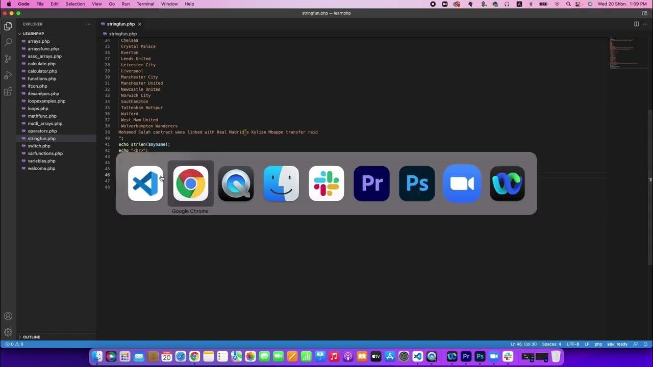 دوال النصوص String Functions Youtube