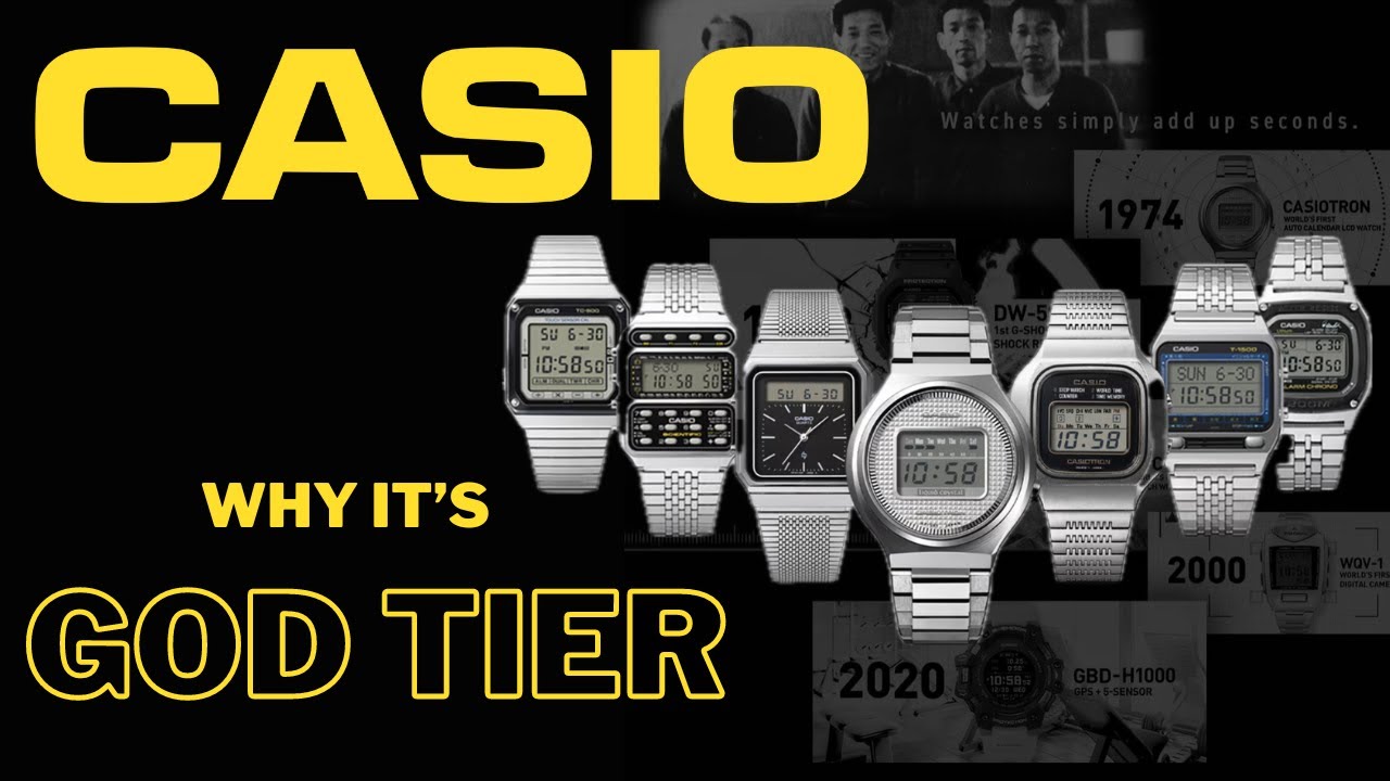 Why is CASIO God tier? l CASIO 50 Year Anniversary - YouTube