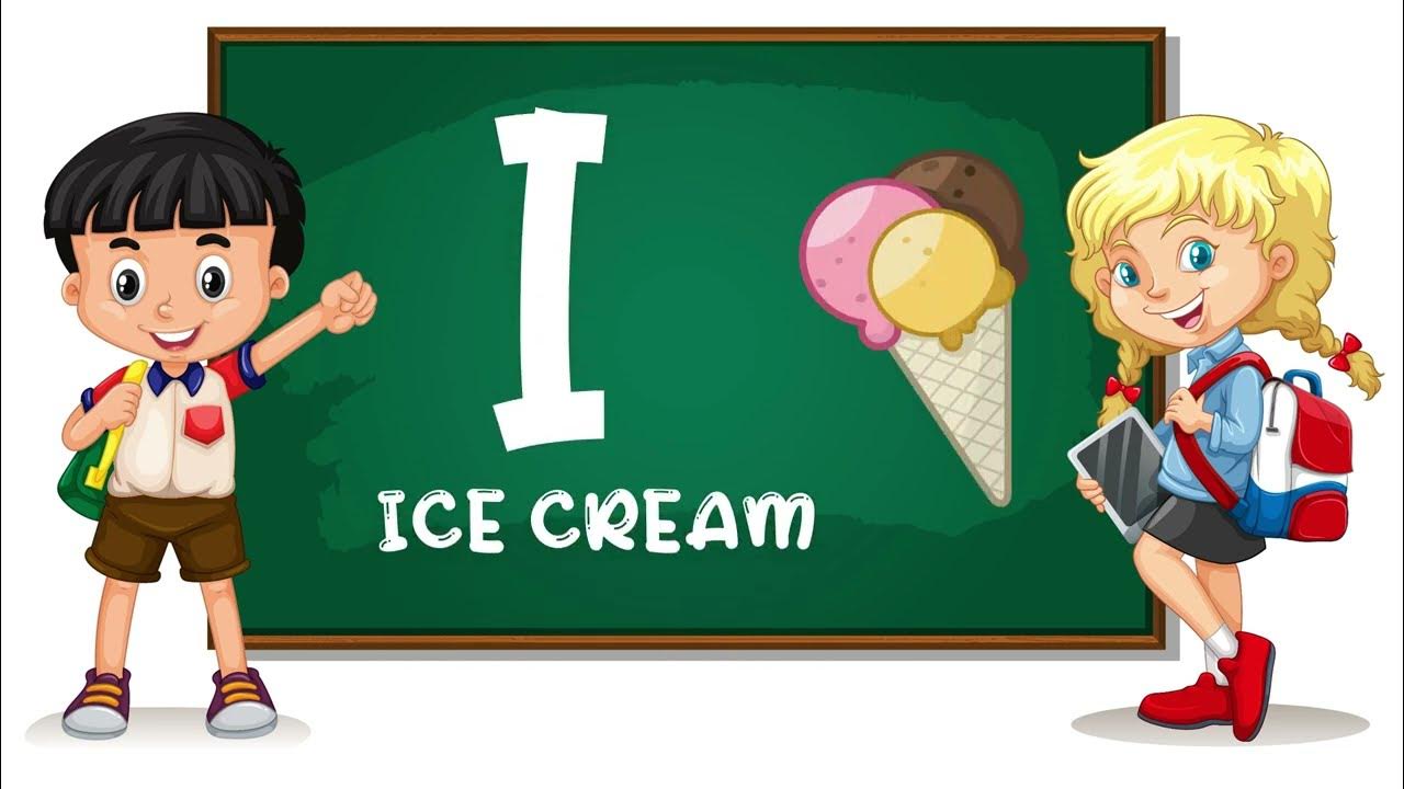 I for Ice cream, I for Iguana, I for Igloo, I for Insect | Alphabet ABC ...