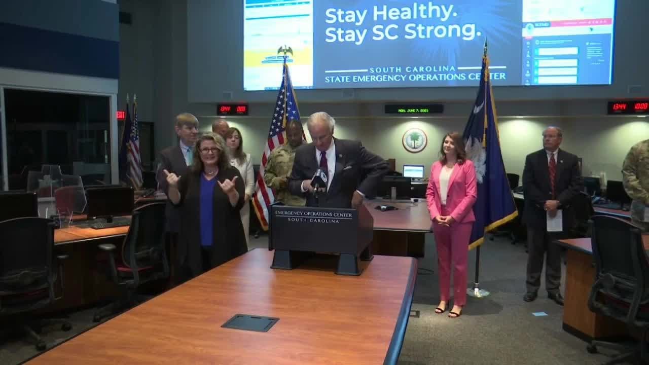South Carolina ends COVID-19 state of emergency - YouTube