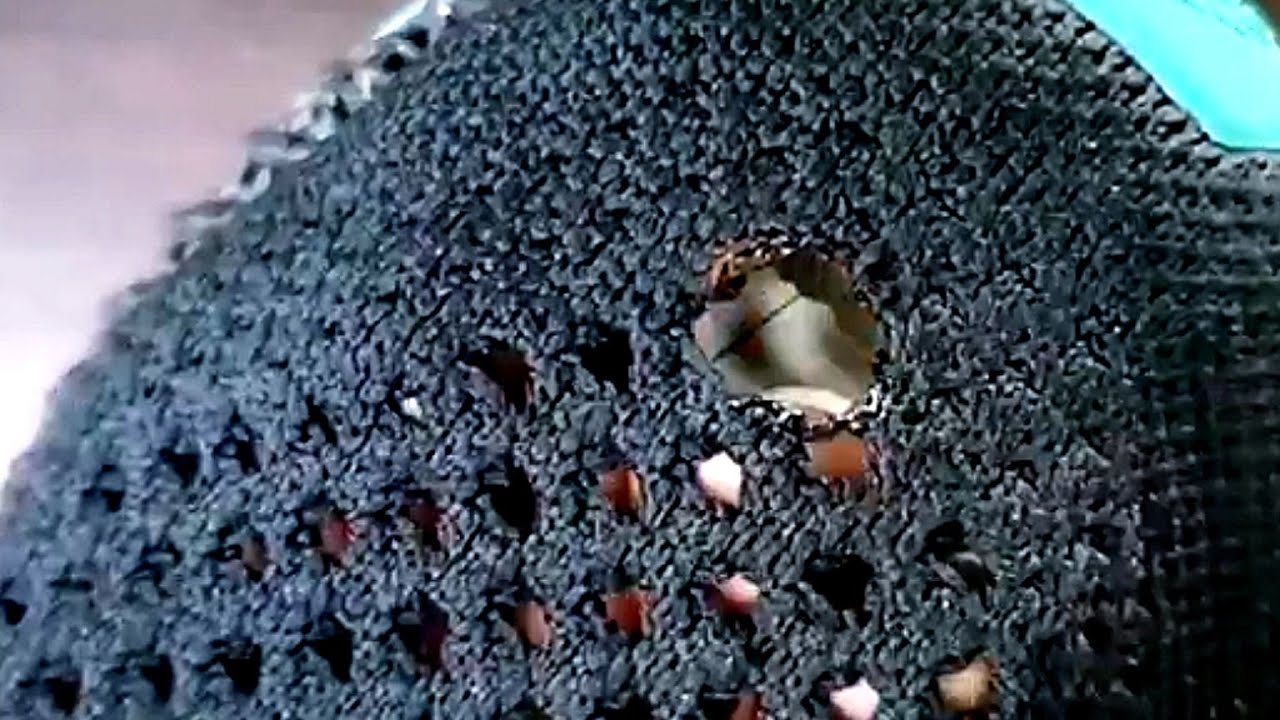 How to perfectly repair holes in shoes without leaving any traces - YouTube