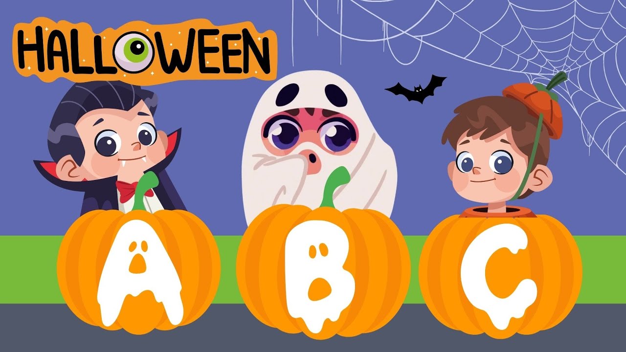 Halloween ABC Song 🎃 | Fun Alphabet Song for Kids - YouTube