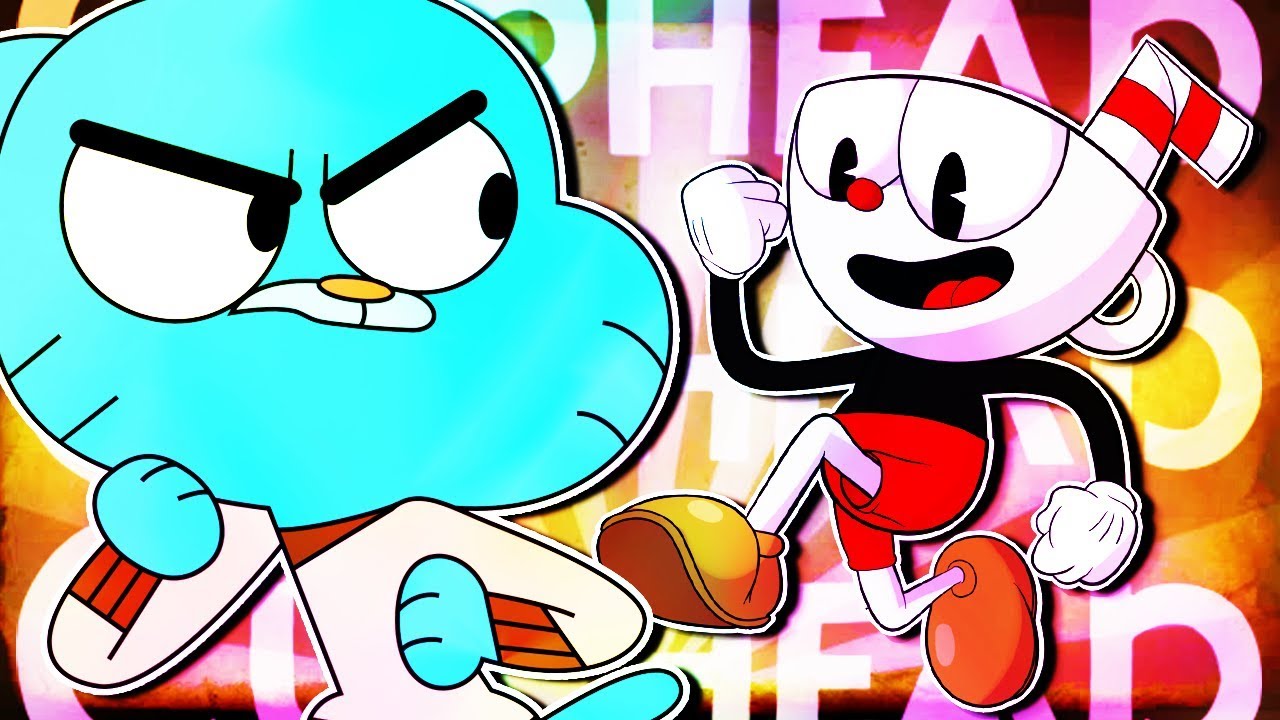 JOUER À CUPHEAD APRÈS UNE NUIT BLANCHE ft. Fake Gumball - YouTube