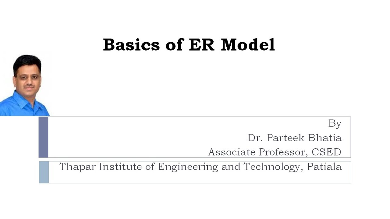 Basics of ER Model - YouTube