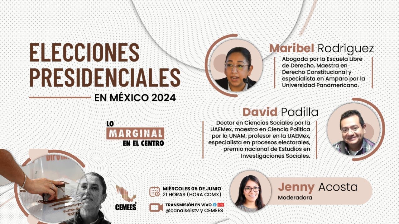 #LoMarginalEnElCentro | Elecciones presidenciales en México 2024 - YouTube